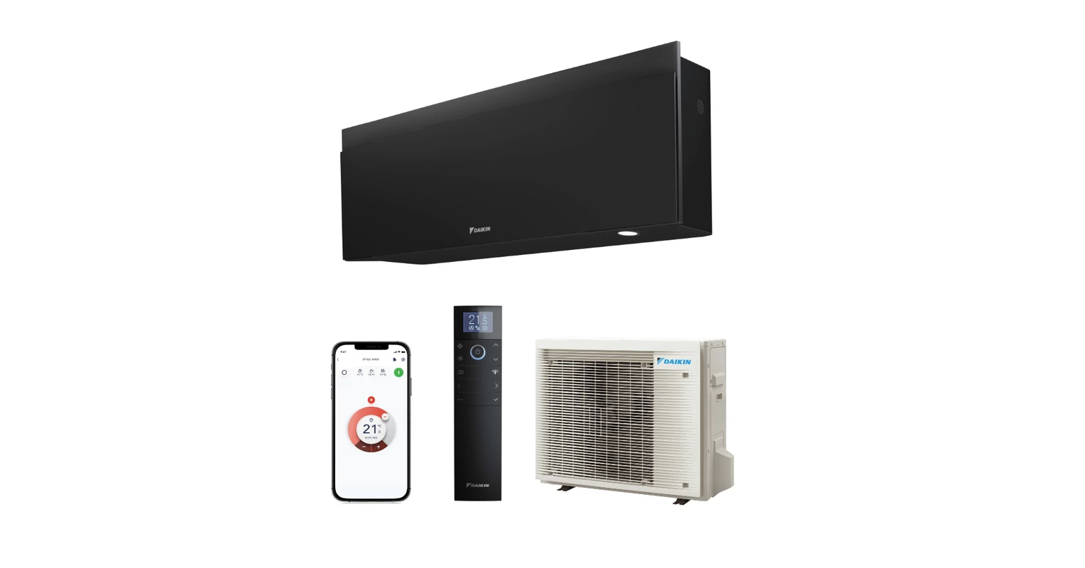 DAIKIN EMURA 3,5 kW FTXJ35AB-RXJ35A FEKETE - Daikin klímák